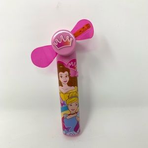 Disney | Other | Disney Princess Light Up Handheld Fan | Poshmark